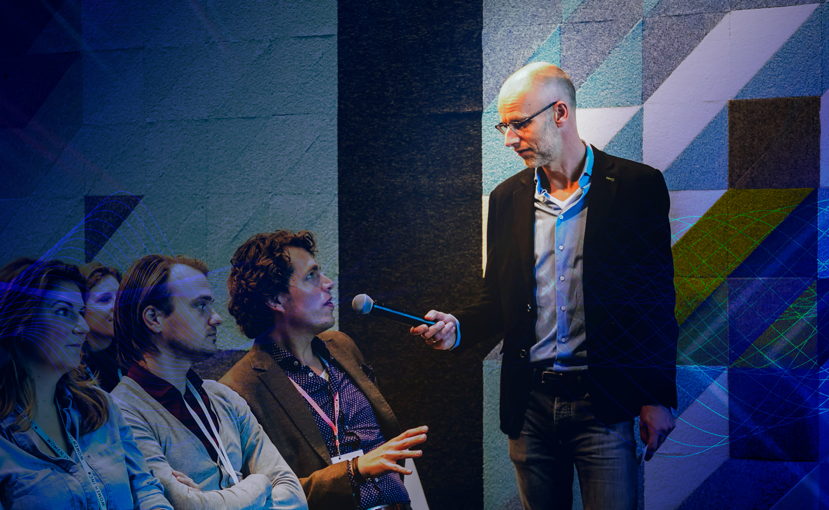 Presentator • Dagvoorzitter • Sander de Heer als presentator